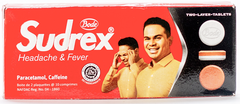 Sudrex - Headache & Fever - Orange Group